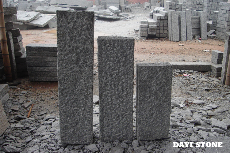 Light Grey Granite Stone Palisade All sides pineapple : Xiamen Dayi ... Light Grey Granite Stone Palisade All sides pineapple : Xiamen Dayi ...